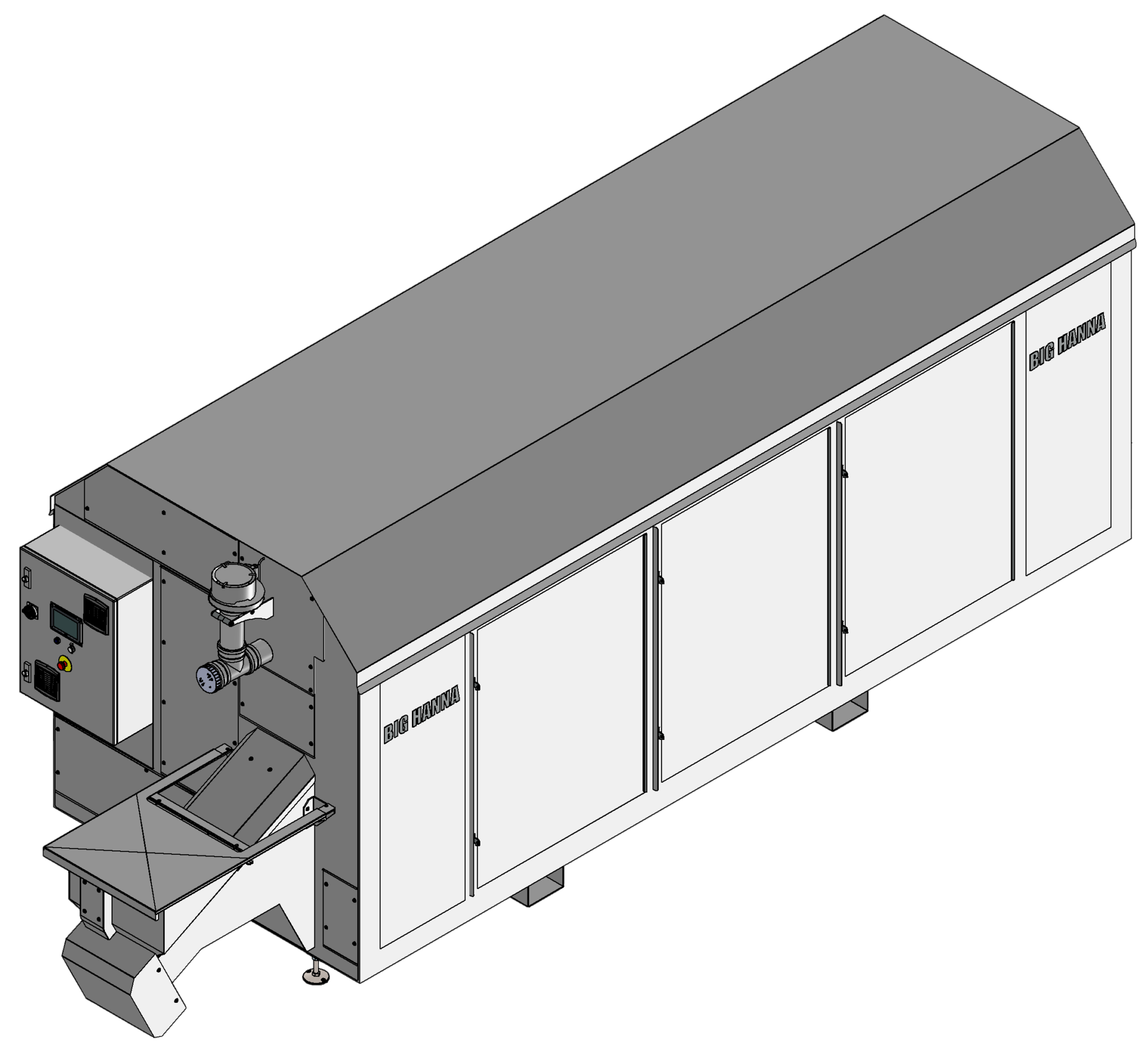 Composteur industriel mécanique naturel Tri-Logic BigHanna